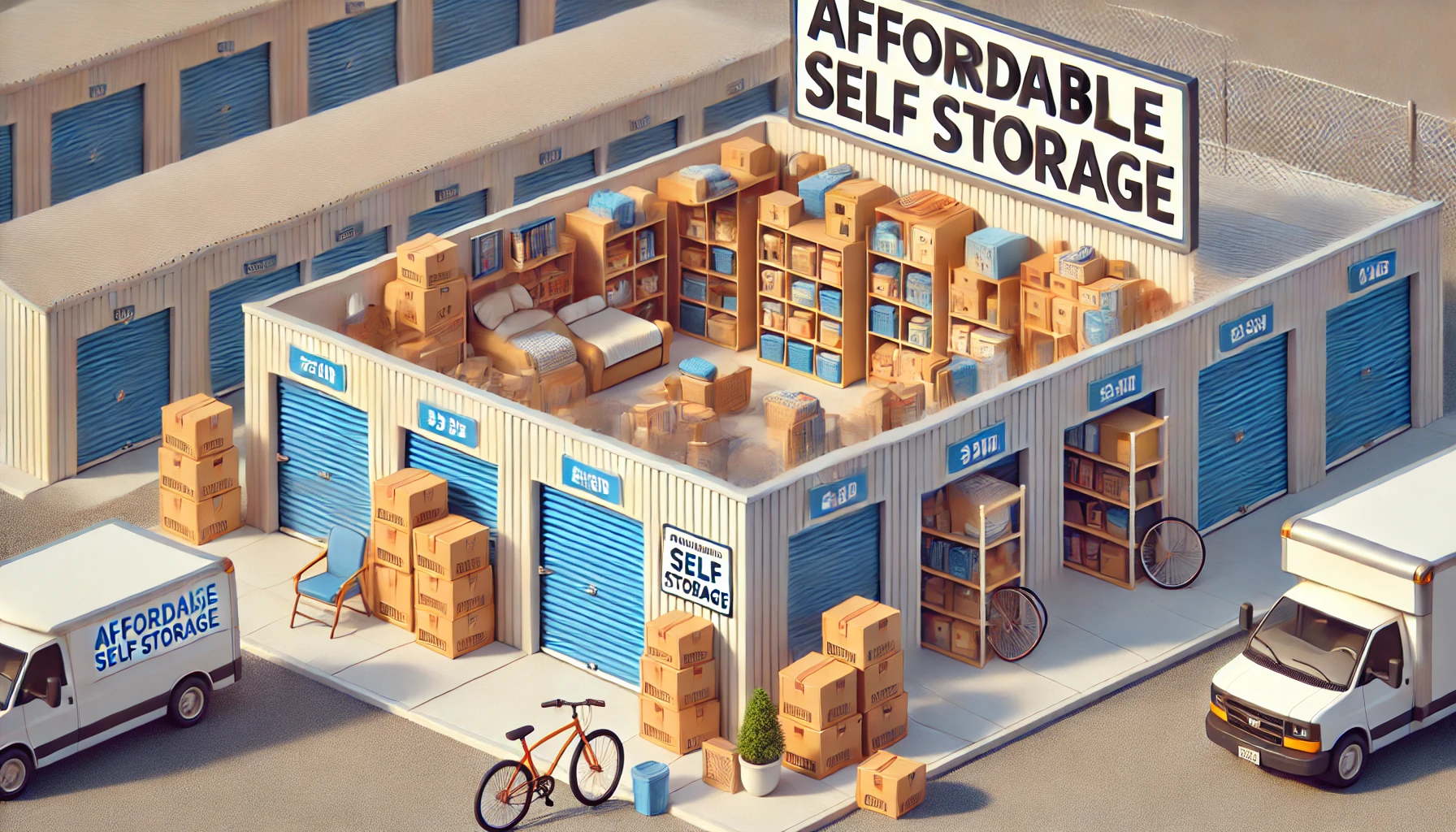 How to Find Affordable Self Storage Solutions - RM - Read what you wants