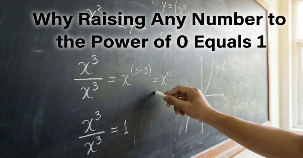 Why Raising Any Number to the Power of 0 Equals 1