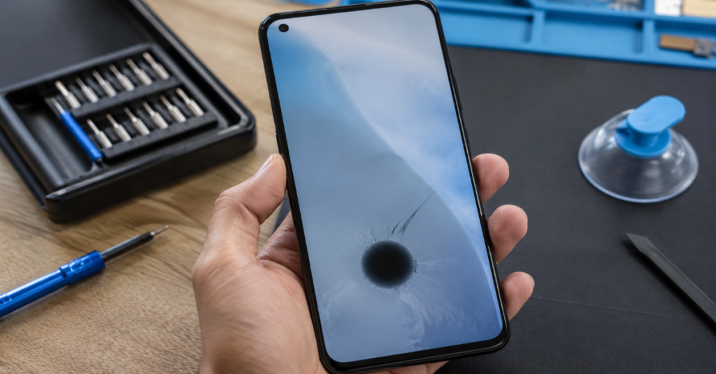 Spot on Mobile Screen: Causes and Fixes